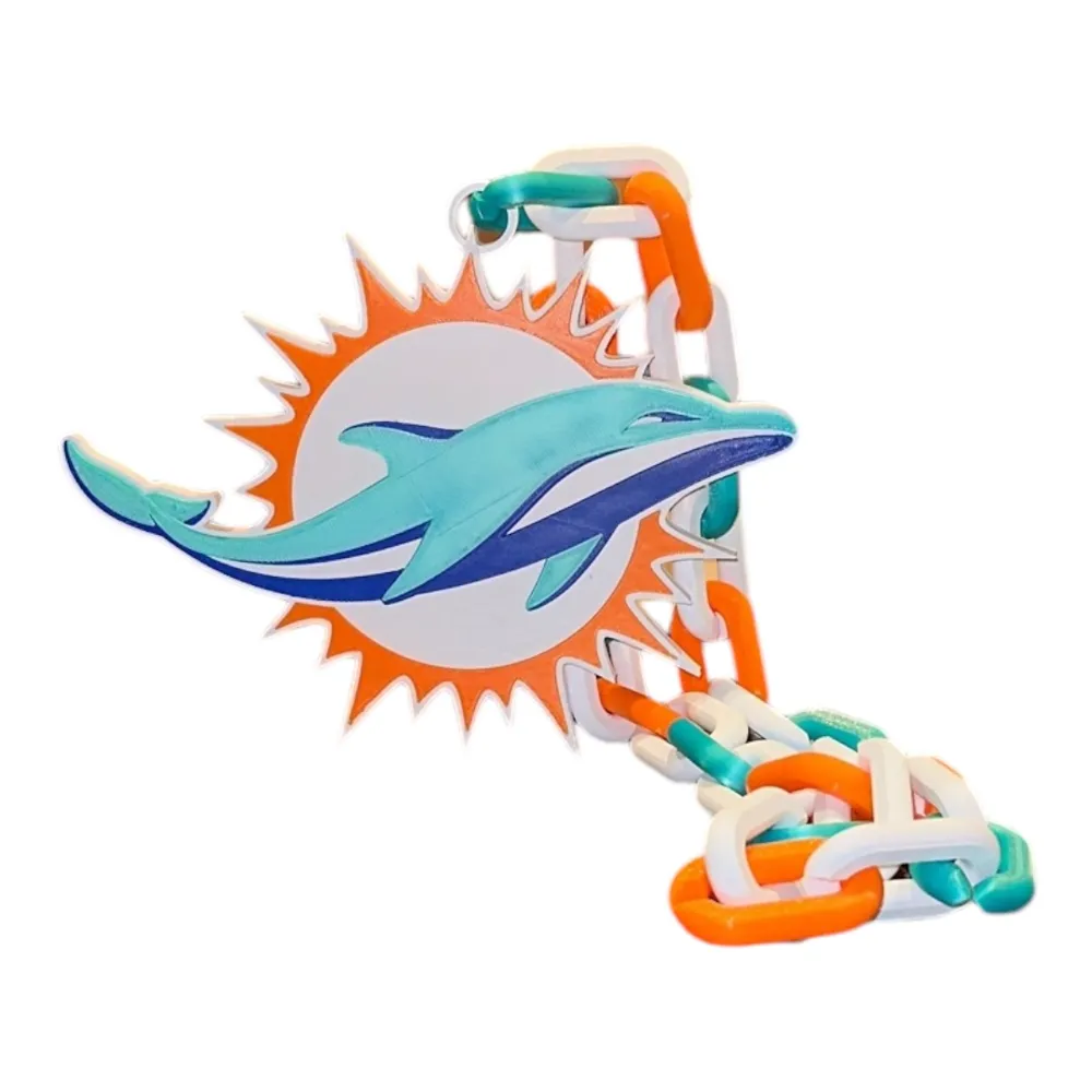 Dolphins Chain necklace by 3DPrintPioneers MakerWorld: Download Free 3D Models