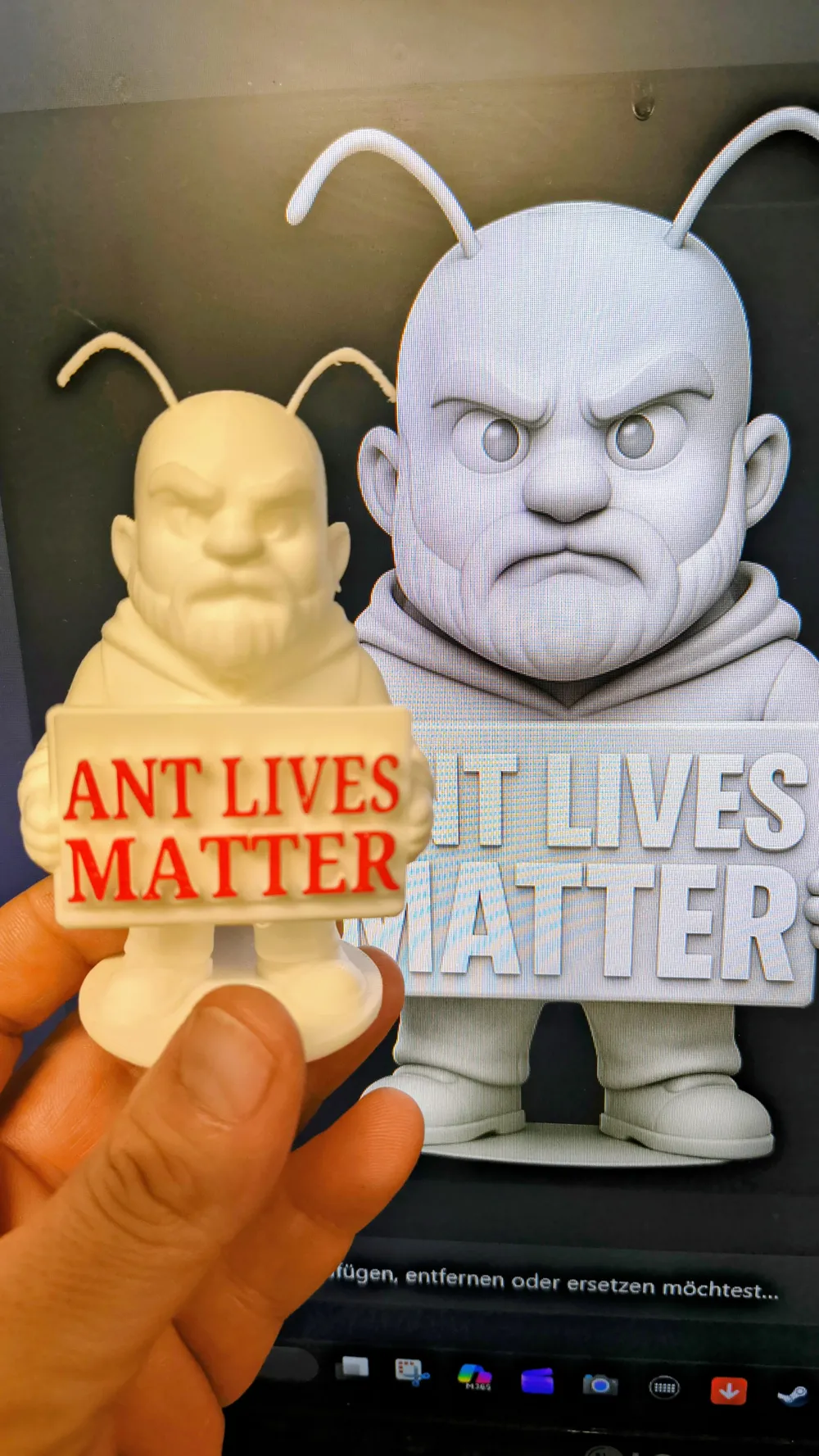 Ants of Switzerland Chibi Figur - Free 3D Print Model - MakerWorld