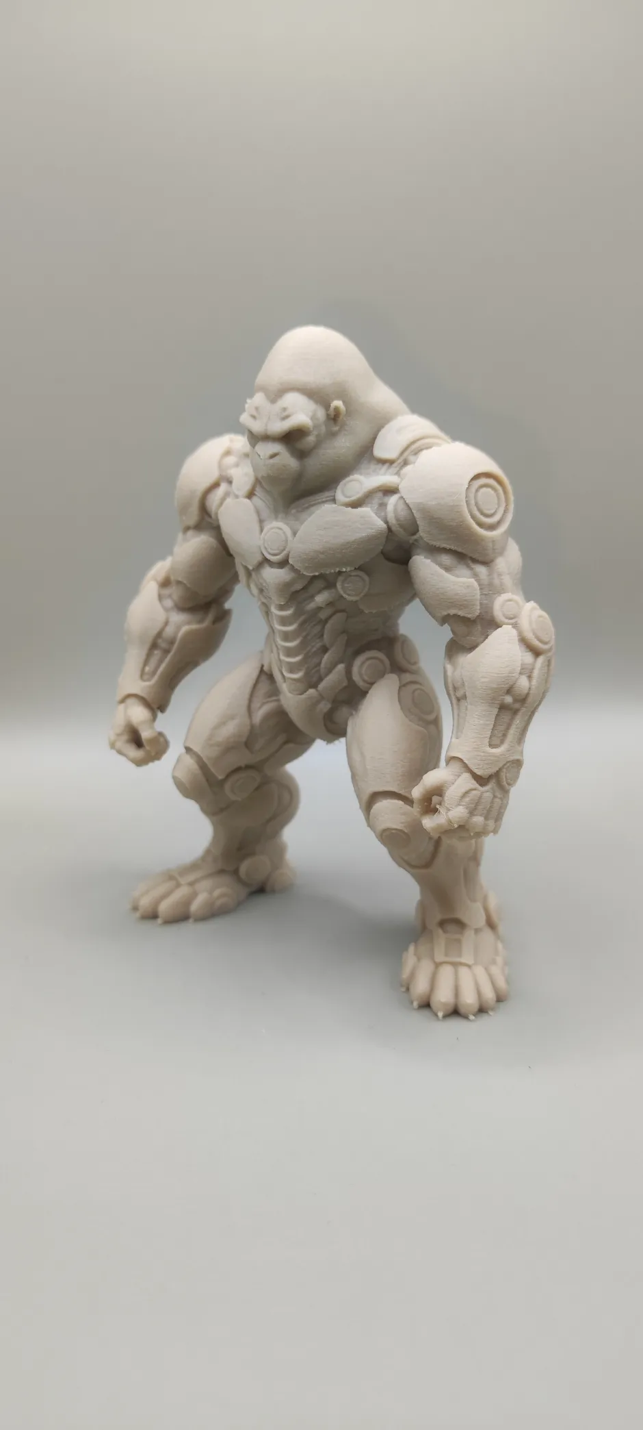 Gorilla Cyber Beasts Sci-Fi Animals figurine - Free 3D Print Model ...