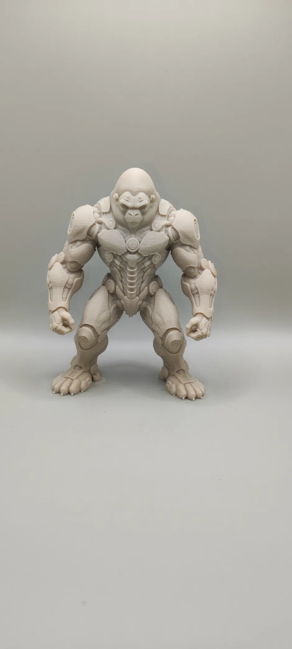 Gorilla Cyber Beasts Sci-Fi Animals figurine - Free 3D Print Model ...