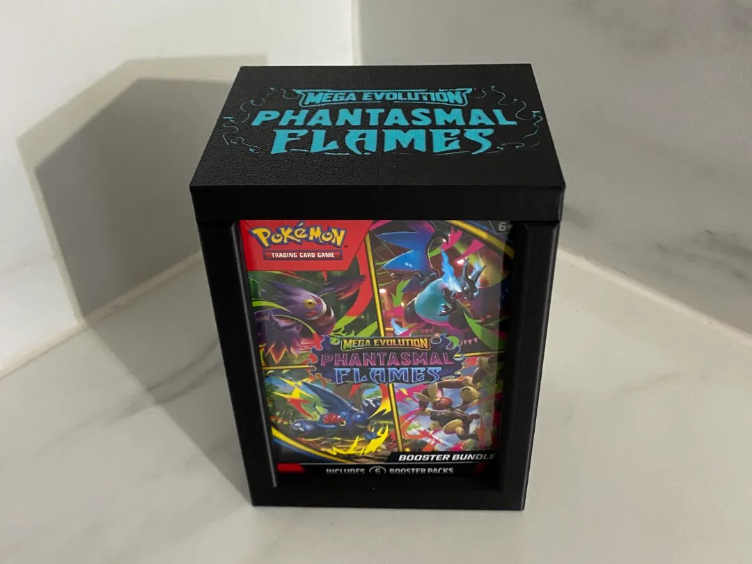 pokemon booster bundle protector Phantasmal Flames - Free 3D Print ...