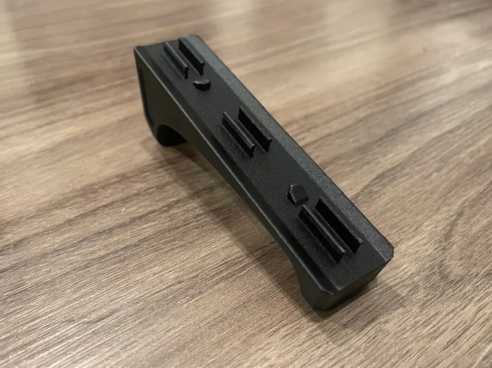 (Snap In) M-LOK Angled Fore Grip Hex Grip by Print Locker MakerWorld ...