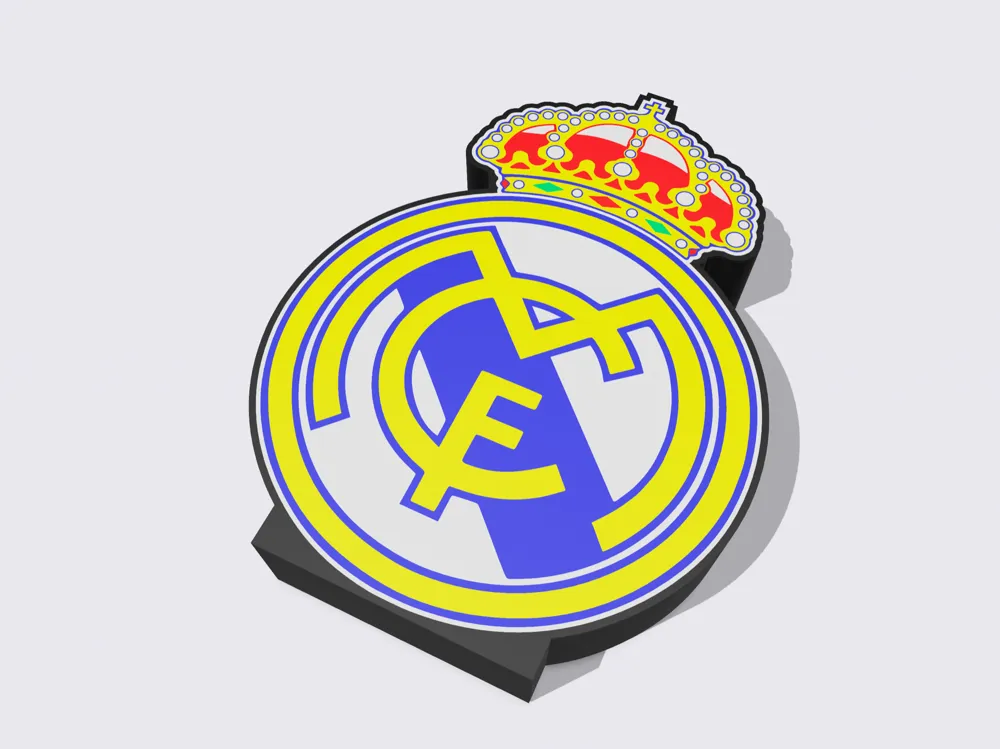 Real Madrid led light box by Vitormhs - MakerWorld