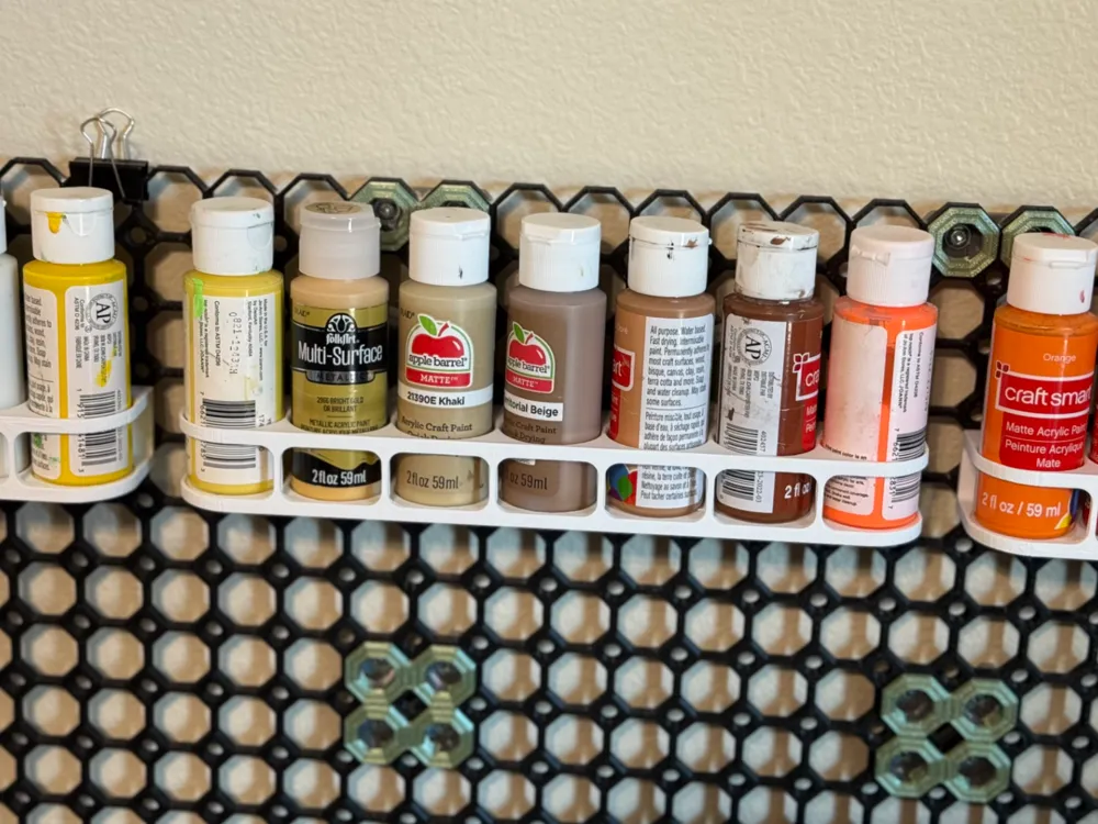 MultiBoard Compatible Paint Shelf Fits 2floz 59ml by TazDaMan53 ...