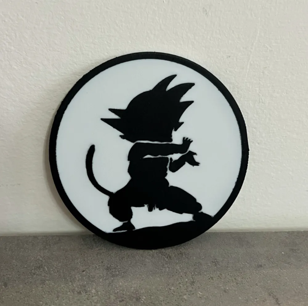 Goku' s Coaster/keychain Dragonball by giamma933 - MakerWorld