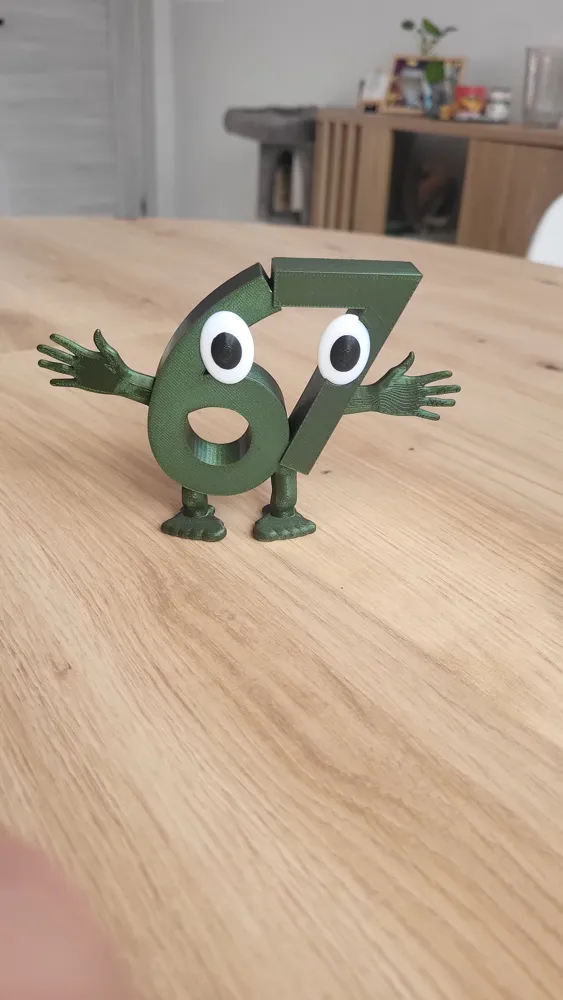 Six seven 67 merry rizzmas skibidi brainrot - Free 3D Print Model ...