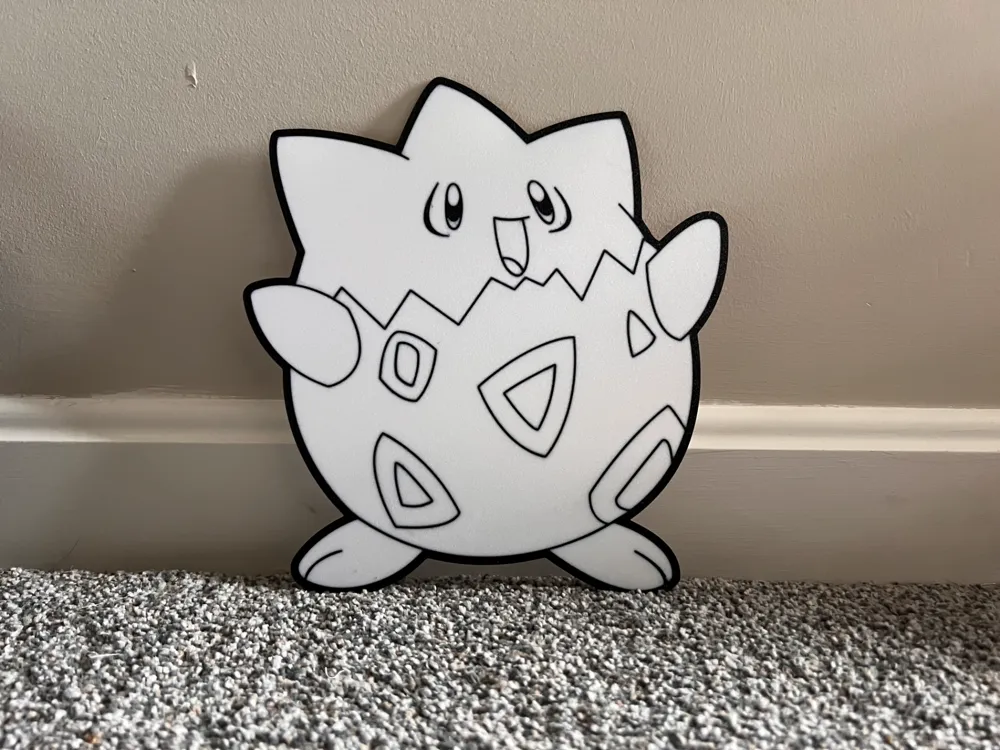 Pokemon - 0175 Togepi LED Lamp by BeeTee 3D - MakerWorld