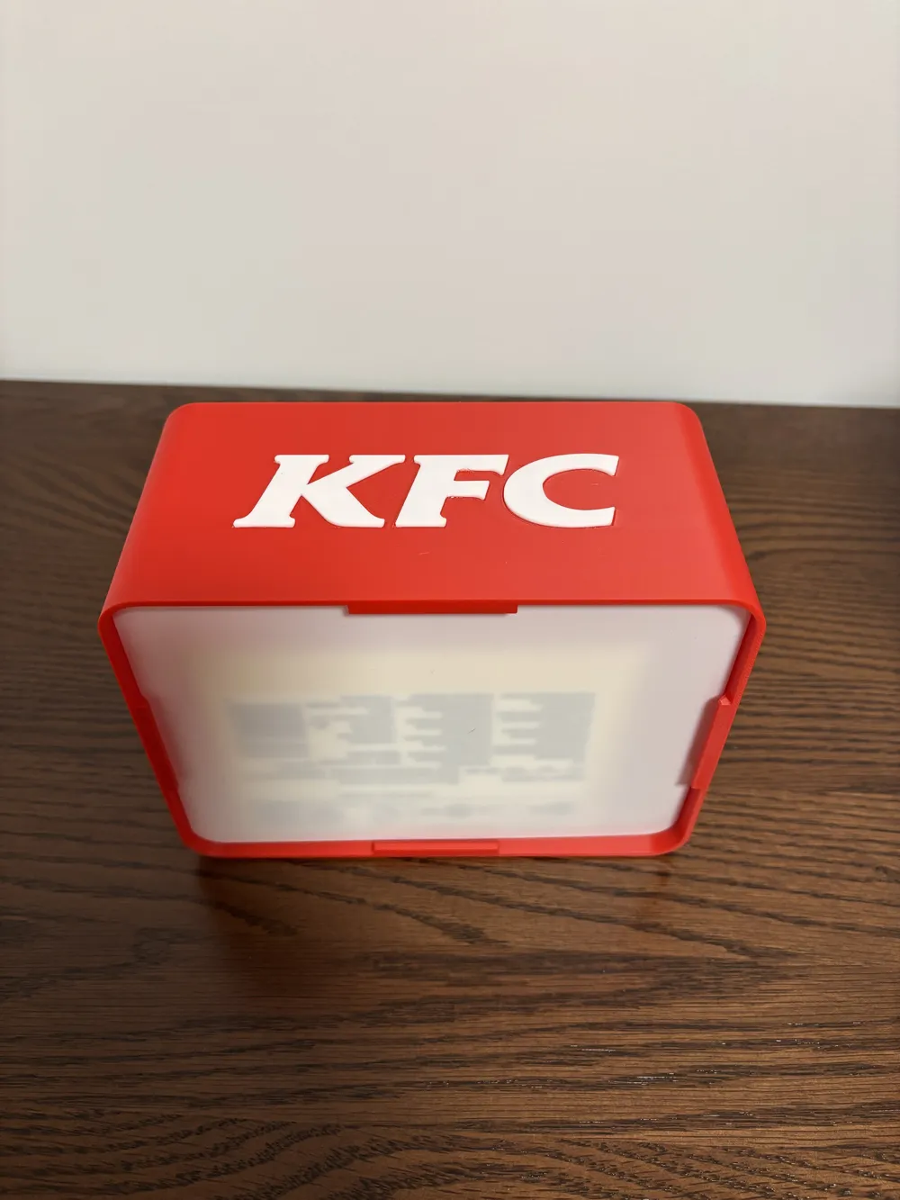 KFC shaped tissue box (pull-out tissue box) - Free 3D Print Model ...
