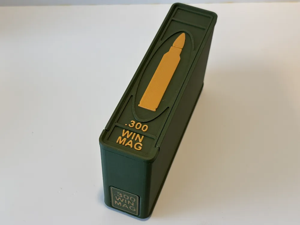 Ammo Storage Box .300 WIN MAG 20 Round by Coconut MakerWorld: Download ...