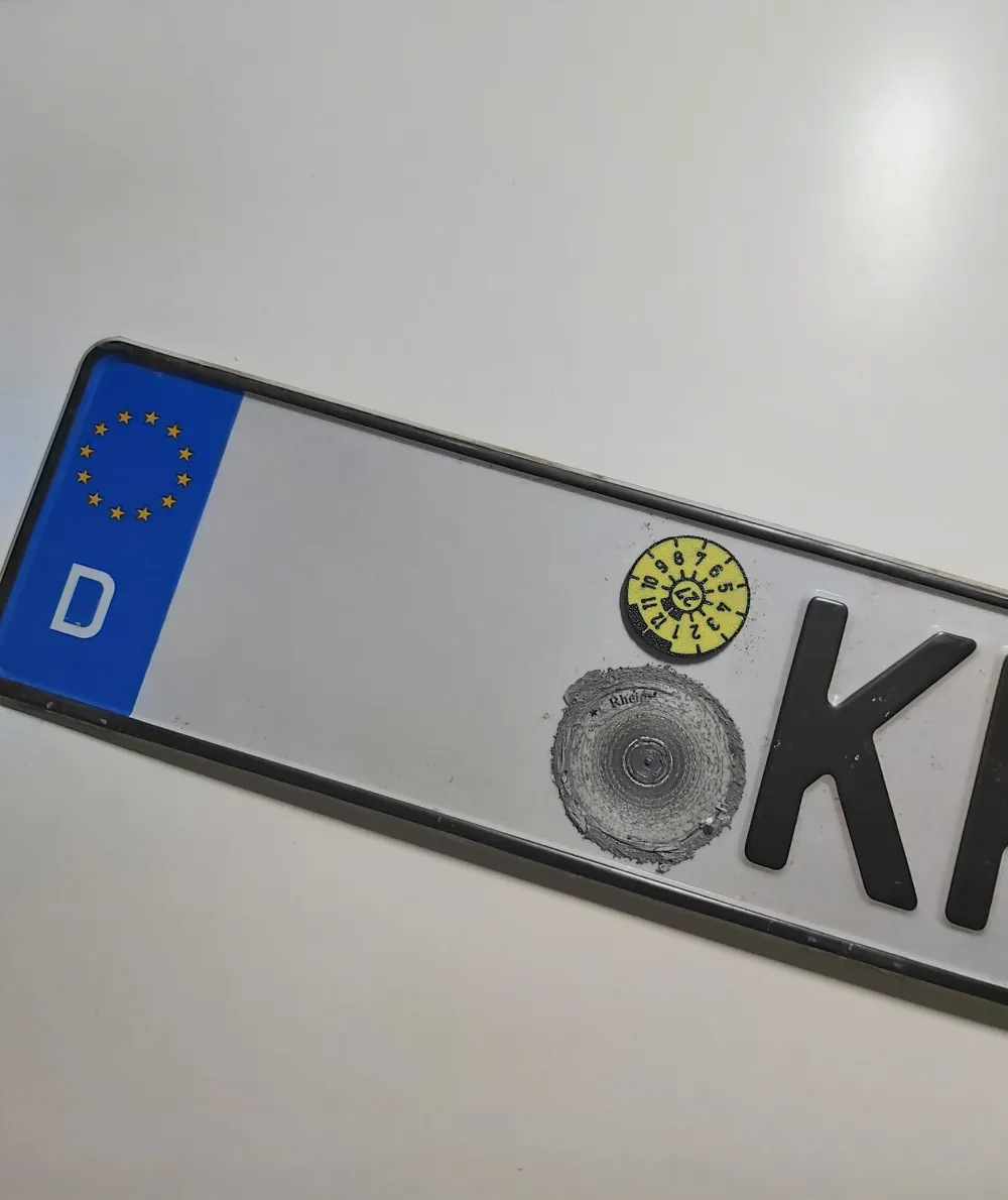 TÜV Inspection Sticker 2027 by Made in Westerwald MakerWorld: Download ...