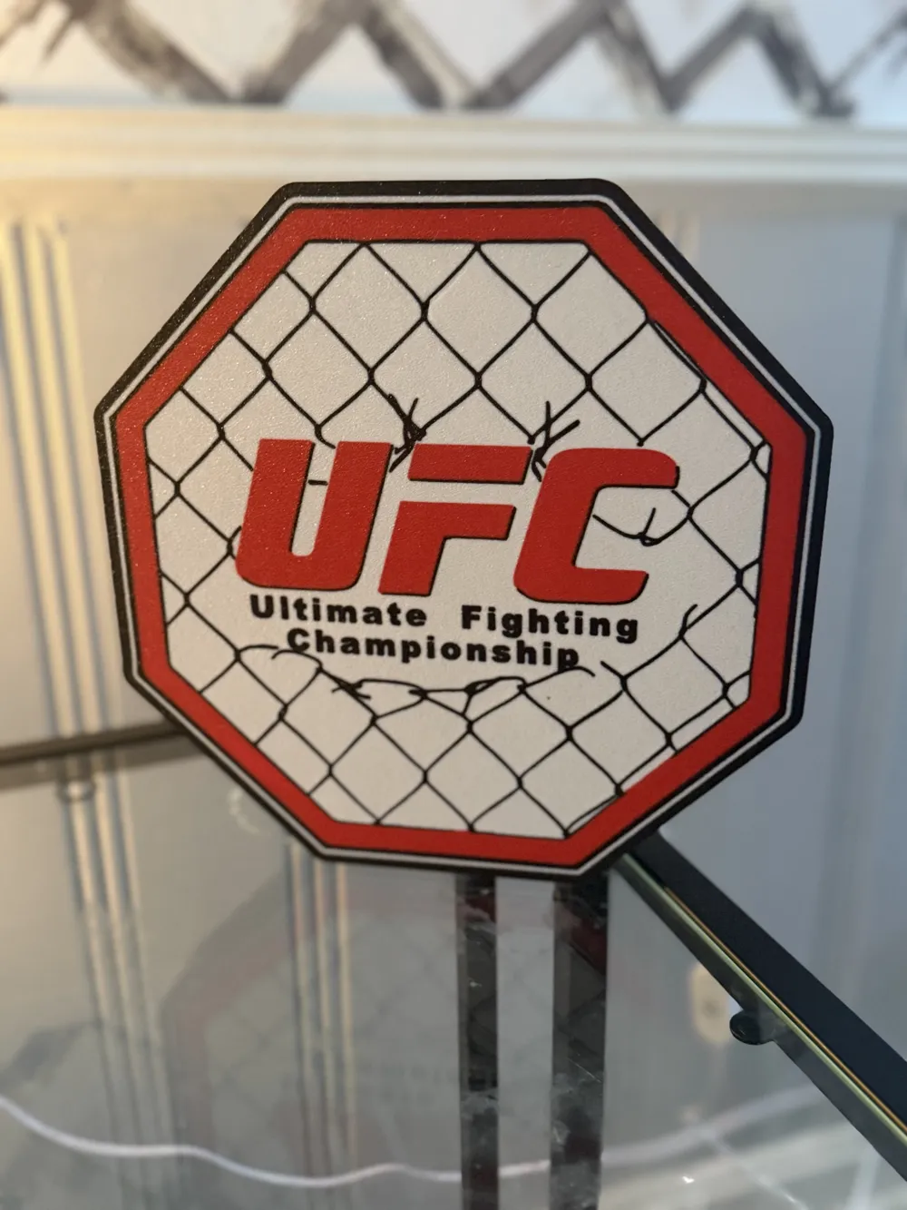 UFC Cage Lightbox - Free 3D Print Model - MakerWorld