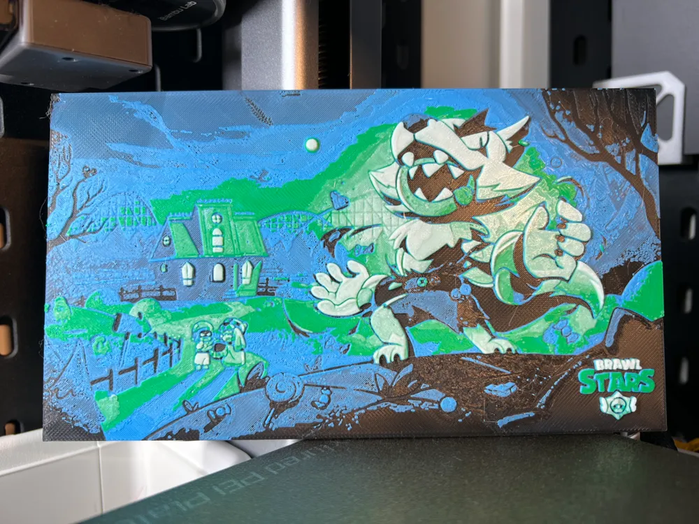 figura brawl stars león lobo por Razerxb360 - MakerWorld