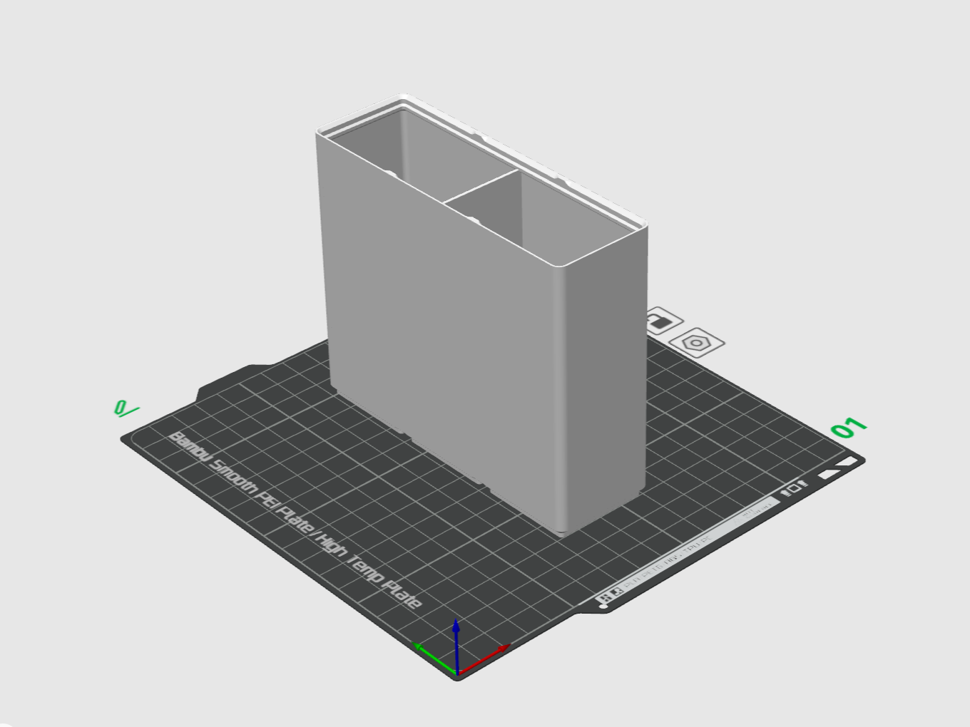Gridfinity Kitchen Drawer Organizer (Spoon Holder) 1x3x15 tray 1x2 ...