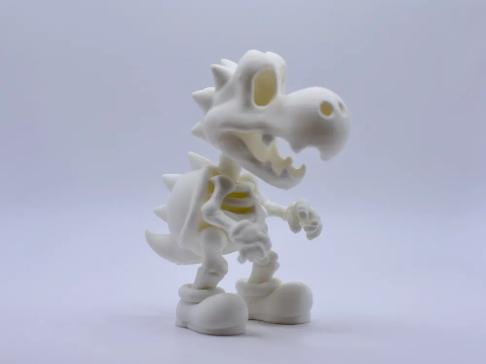 DryBone / Skelett Yoshi - FanArt - Free 3D Print Model - MakerWorld