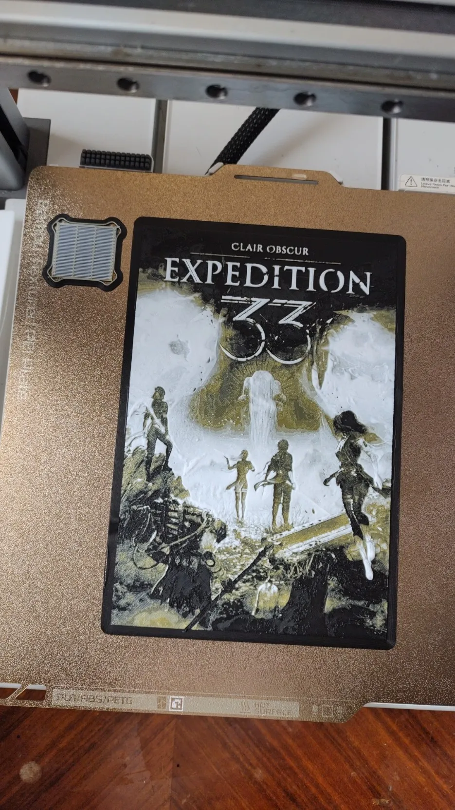 clair obscur expedition 33 hueforge by 3dprints95 MakerWorld: Download ...