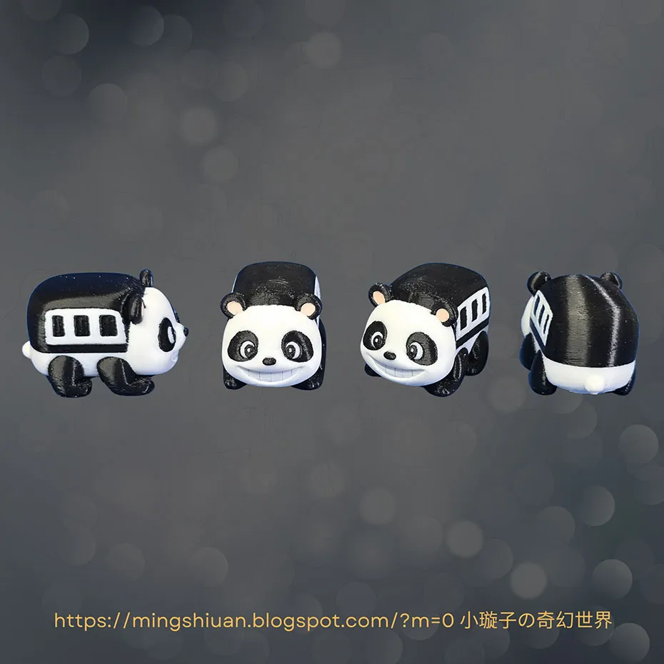 Panda Bus by mingshiuan99 MakerWorld: Download Free 3D Models