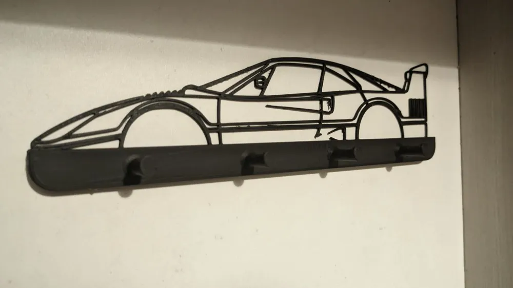 Ferrari F40 Key Hanger by Faust - MakerWorld