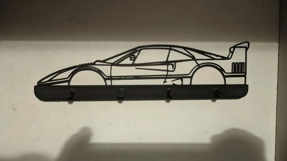 Ferrari F40 Key Hanger by Faust - MakerWorld