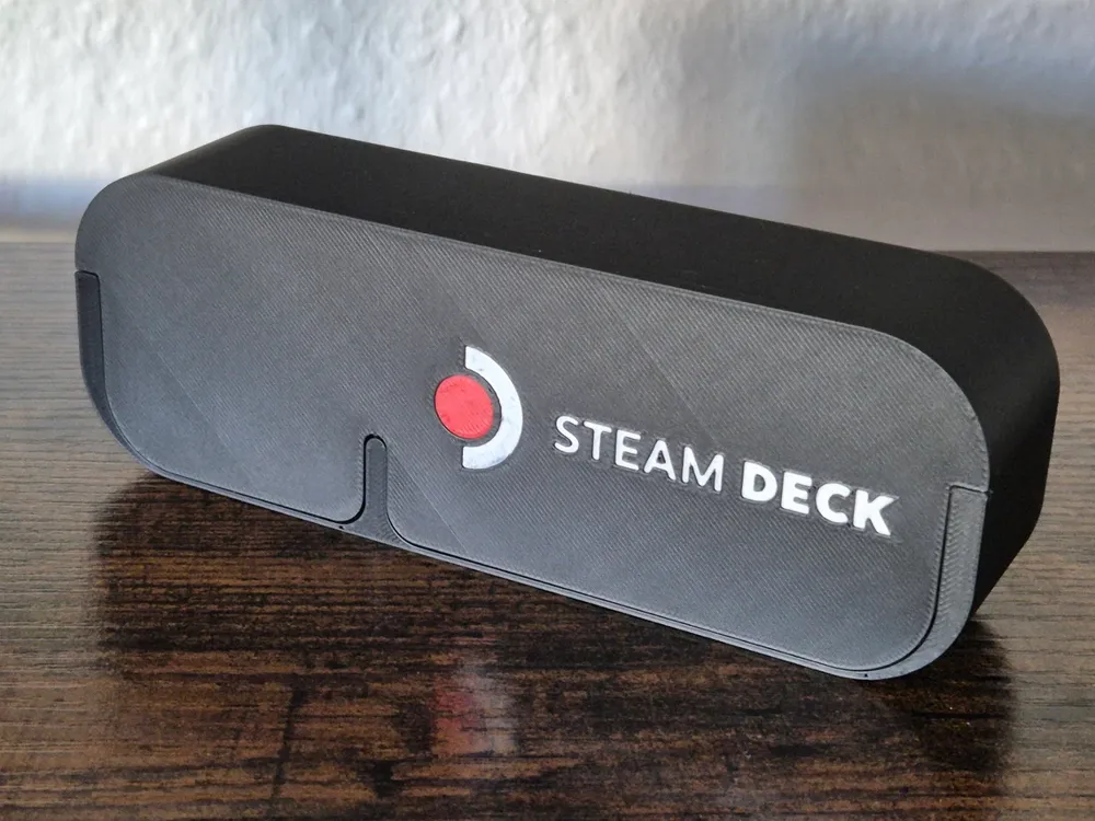Boîte de rangement Steam Deck pour chargeur et carte microSD - Modèle d ...