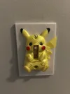 Pokémon Pikachu light switch cover Pokemon Plate - Free 3D Print Model ...