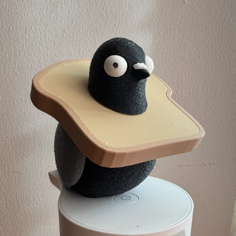 Taube auf dem Desinfektionsmittelspender – Kostenloses 3D-Druckmodell ...