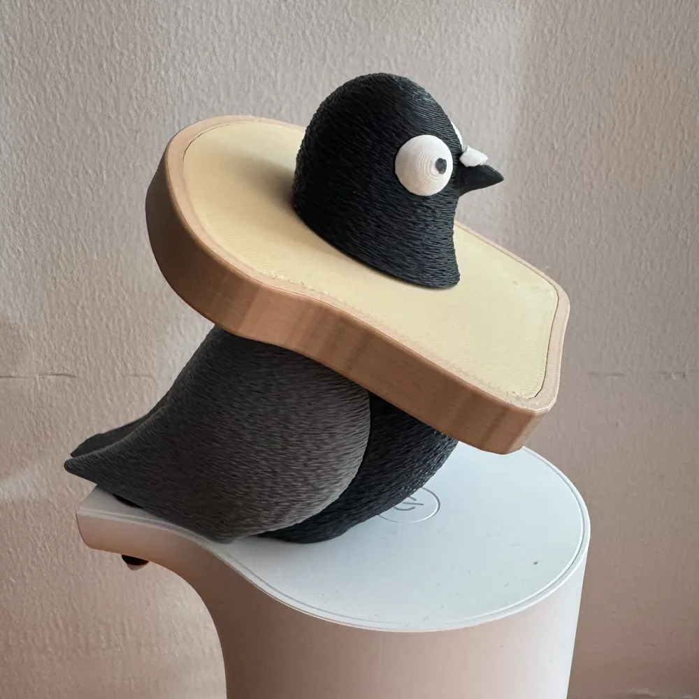 Taube auf dem Desinfektionsmittelspender – Kostenloses 3D-Druckmodell ...