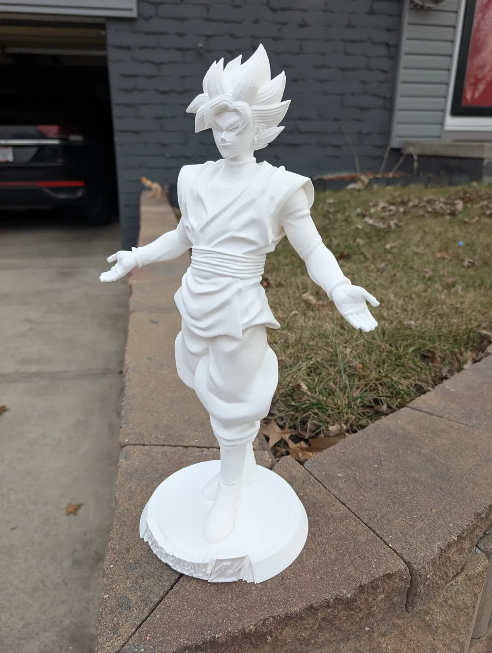 Goku Black Rose – 1.5FT Dragon Ball Super Statue - Free 3D Print Model ...