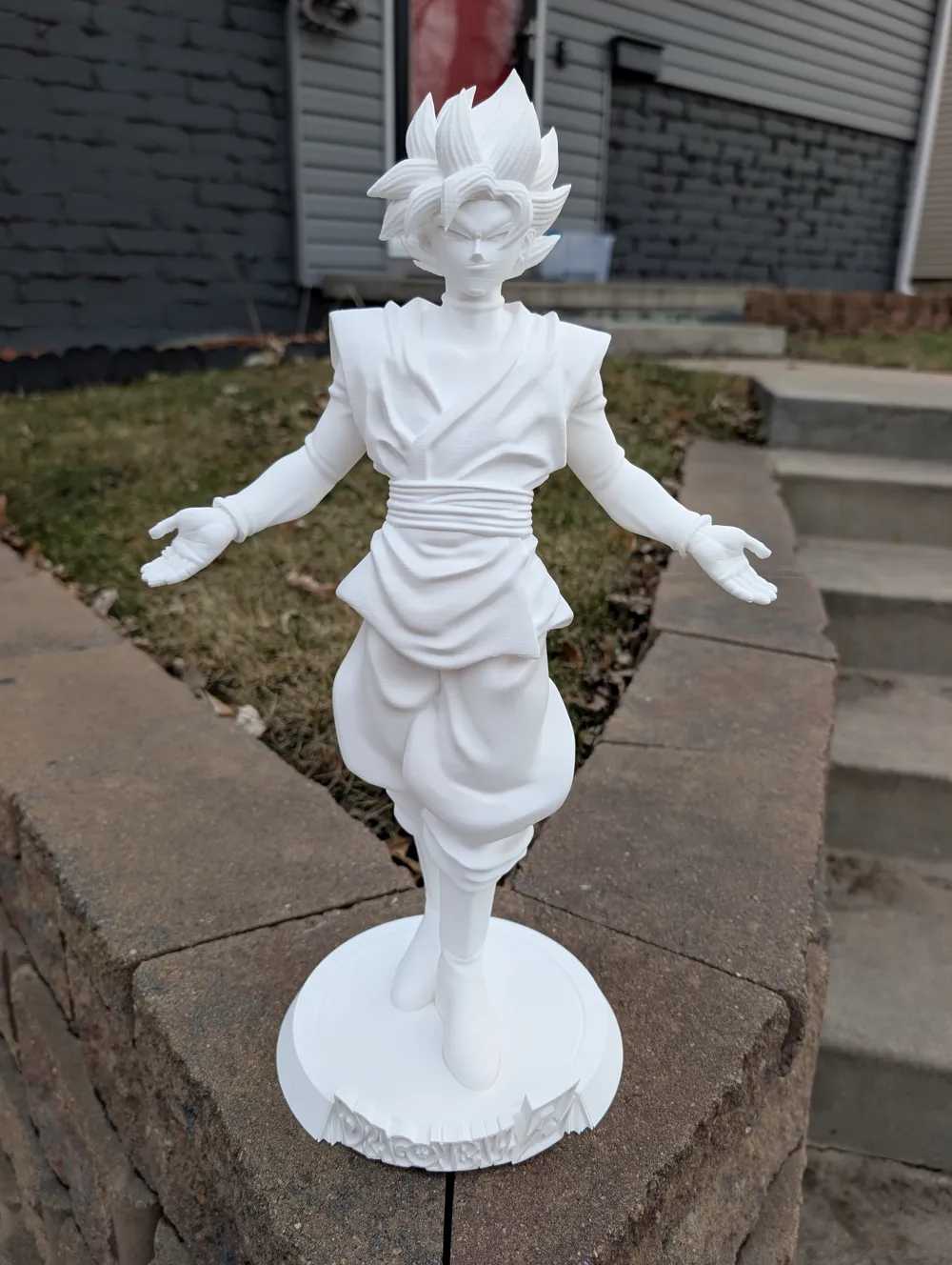 Goku Black Rose – 1.5FT Dragon Ball Super Statue - Free 3D Print Model ...