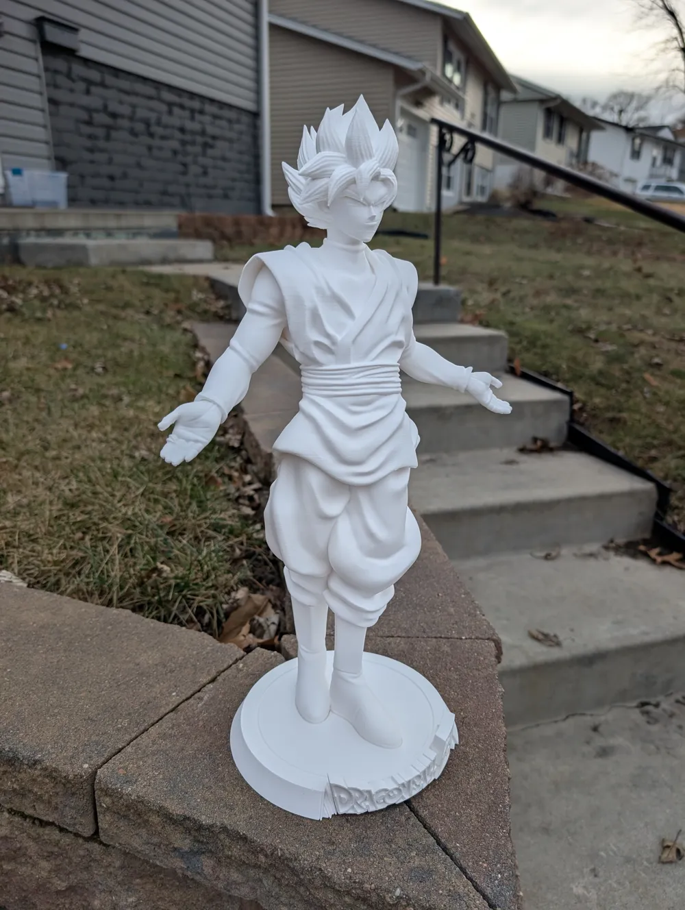 Goku Black Rose – 1.5FT Dragon Ball Super Statue - Free 3D Print Model ...