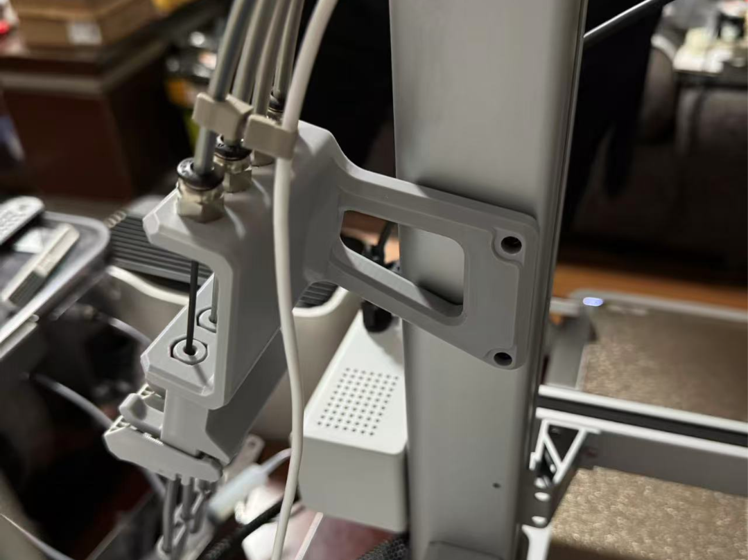 A1 external filament spool manual change 4PCS bracket, manual feed ...