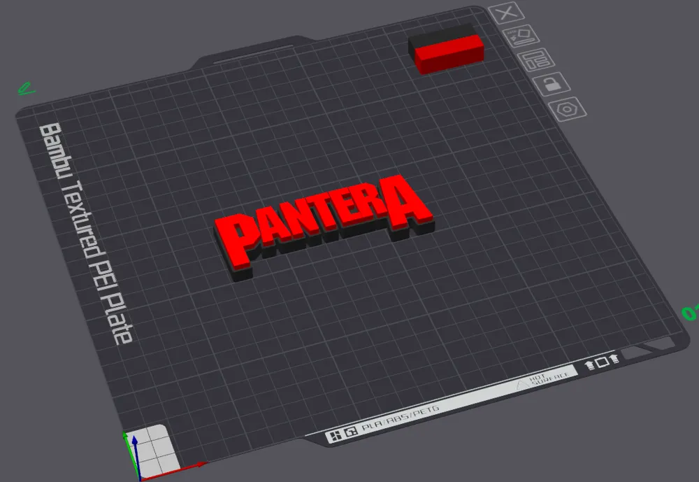 PANTERA LOGO by Carlos Moreira - MakerWorld