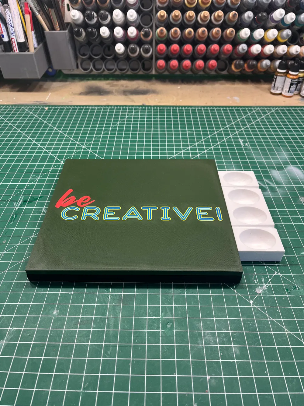 Modular Wet paint pallet with washes by Kinni MakerWorld: Download Free ...