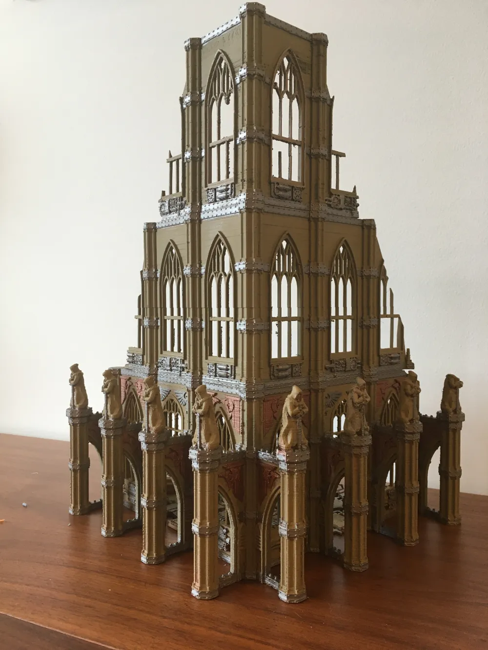 Gothic Bank Tower First Floor by PrussianBlue - MakerWorld