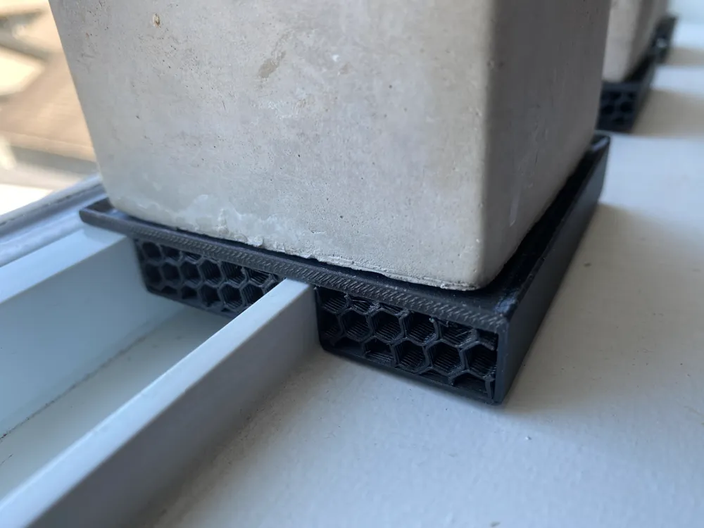 Window plant tray / stand / shelf by rikaro - MakerWorld