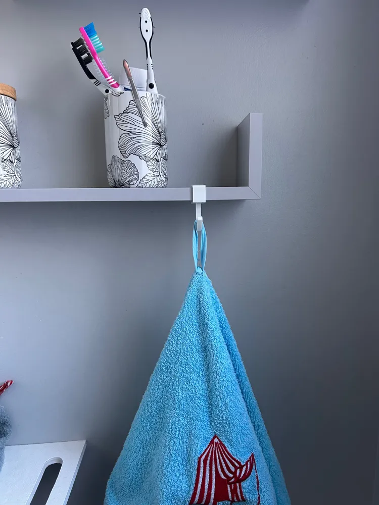 Towel rack Key holder Clever hook Hook - Free 3D Print Model - MakerWorld