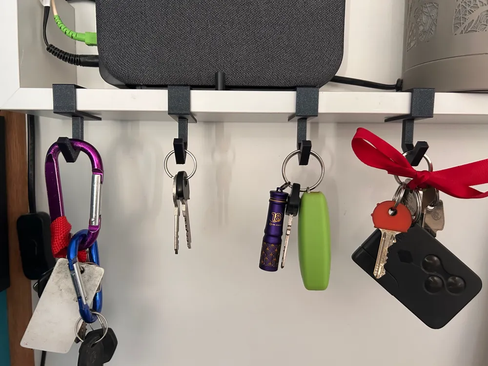 Towel rack Key holder Clever hook Hook - Free 3D Print Model - MakerWorld