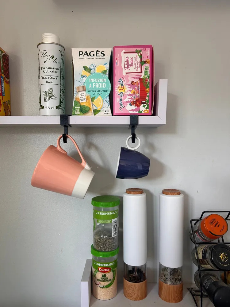 Towel rack Key holder Clever hook Hook - Free 3D Print Model - MakerWorld