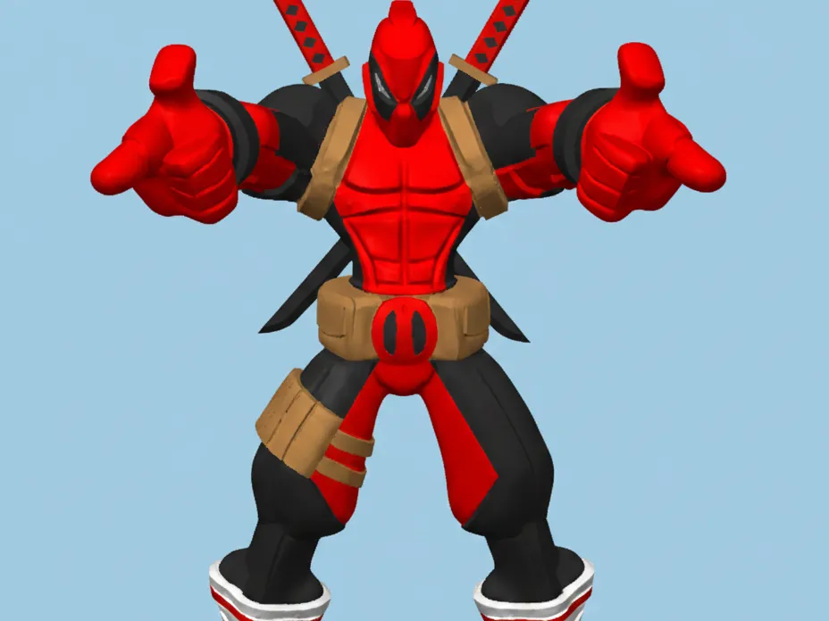 Deadpool: Urban Legend - Free 3D Print Model - MakerWorld