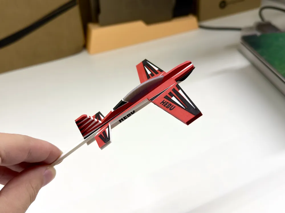 Stick Plane HEBU scheme by nicolalego MakerWorld: Download Free 3D Models