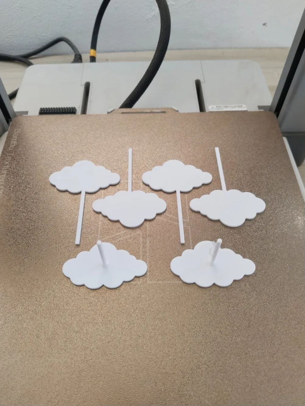 cloud cake topper by Juguetero3D MakerWorld: Download Free 3D Models