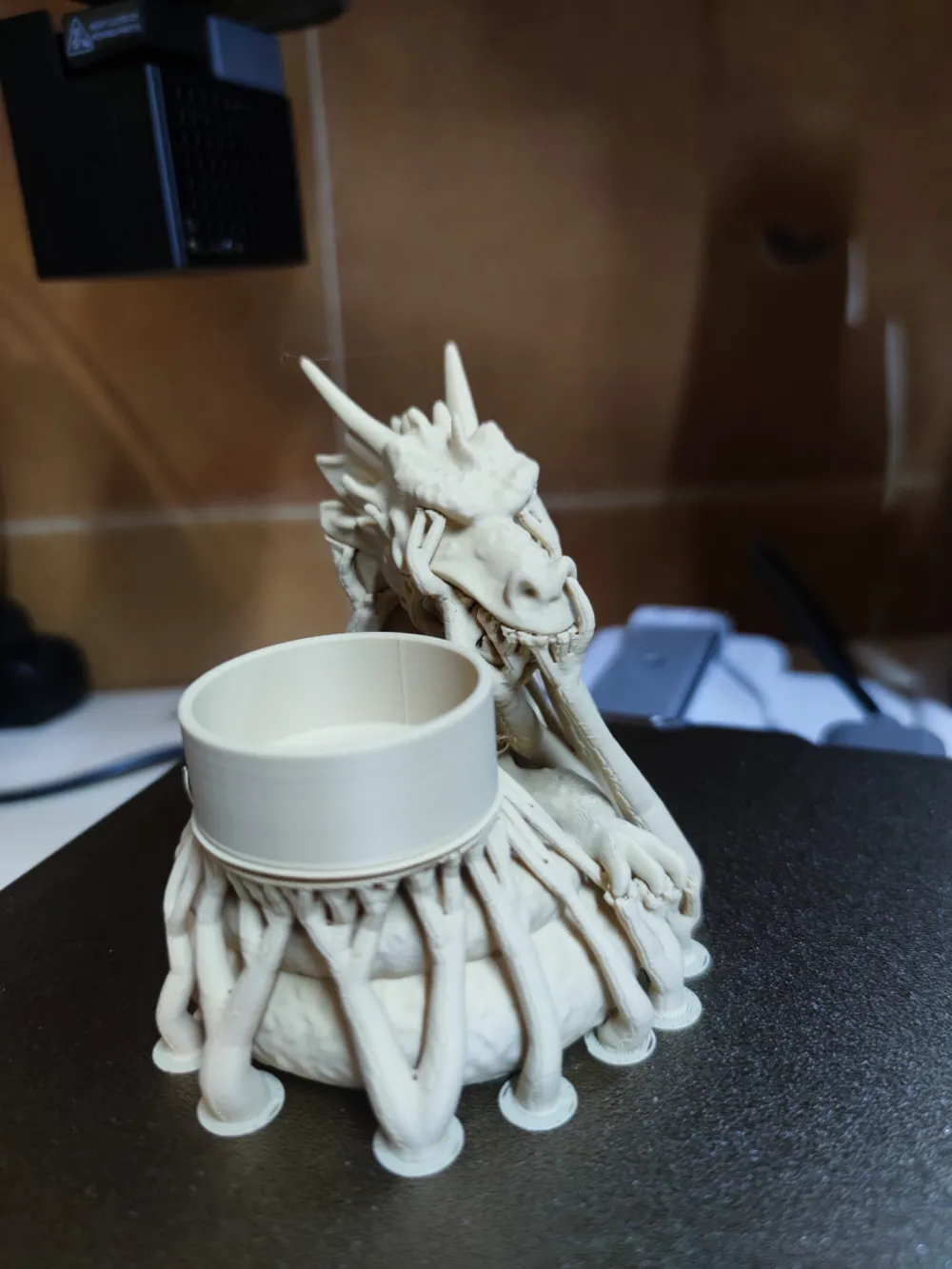 Dragon Candle Holder Bring Myth to Life by Eclipse 3D MakerWorld: Download Free 3D Models