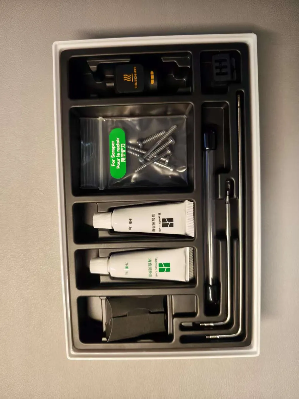 Stackable H2D / H2S / P2S Accessory Tool Box perfectly organizes ...