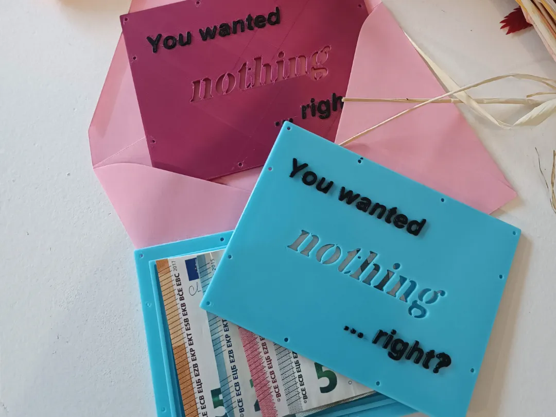 With / Without AMS Nothing Gift Box - Free 3D Print Model - MakerWorld