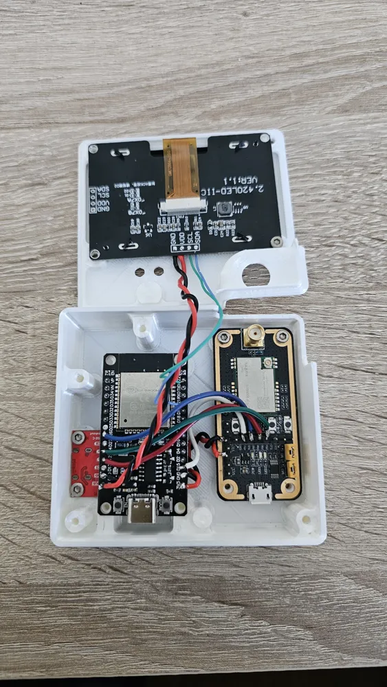 open DTU enclosure (Hoymiles HMS Series) - Display - Free 3D Print ...