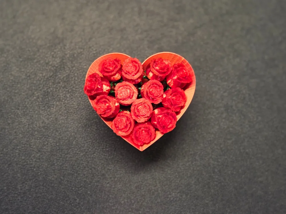 Build a Bouquet – A Wee Rose | Tiny Flower w/ Stem - Free 3D Print ...