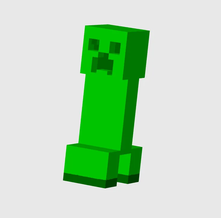 remix Minecraft Creeper COLOR AMS Remixed by letitbe.7 - MakerWorld