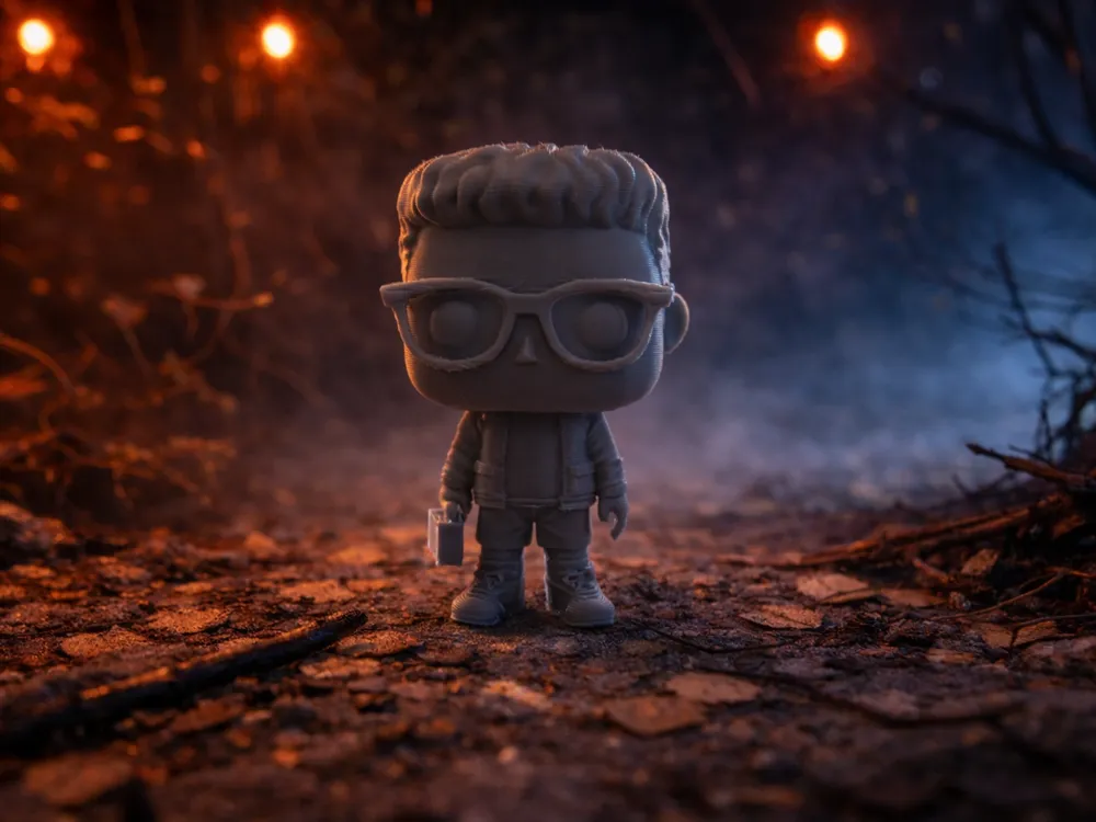 Stranger Things - FUNKO POP! - Derek Turnbow - Free 3D Print Model ...