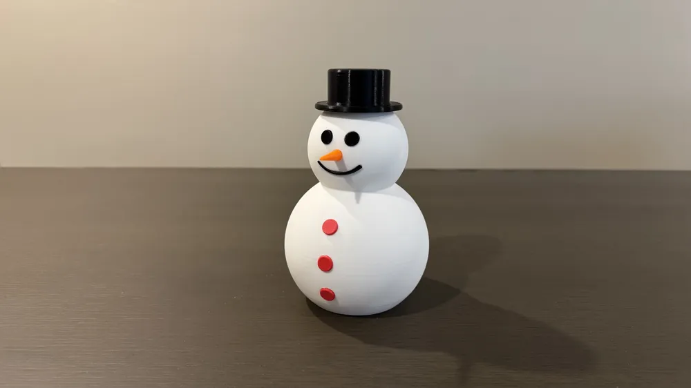Snowman Piggy Bank - Free 3D Print Model - MakerWorld