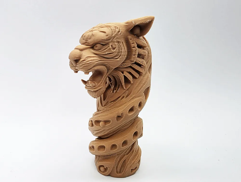 Twisted Tiger Totem by Triple G Workshop MakerWorld: Download Free 3D ...