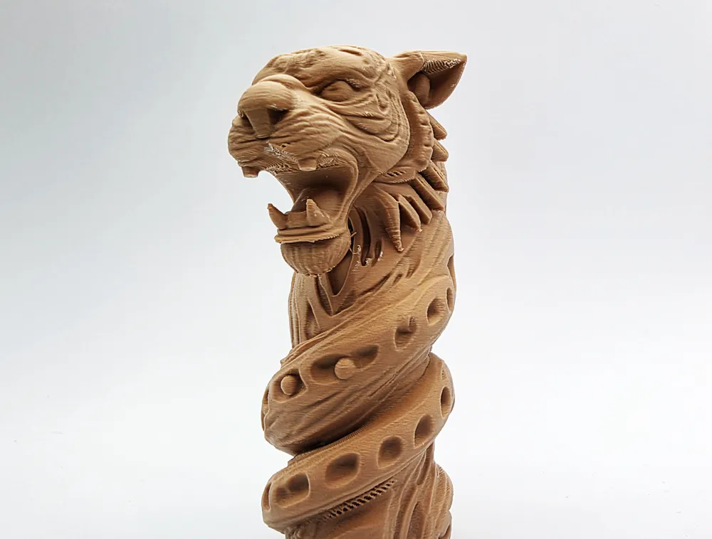 Twisted Tiger Totem by Triple G Workshop MakerWorld: Download Free 3D ...